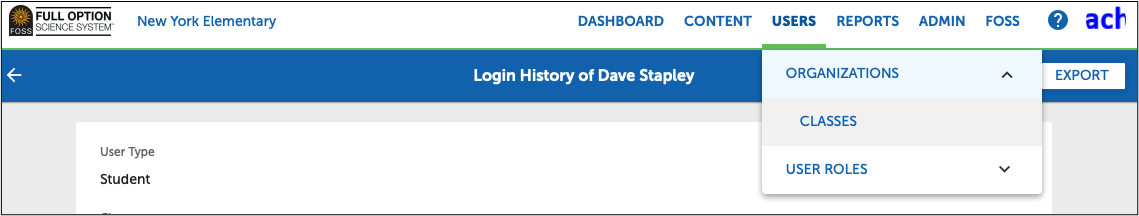 All New Users: FOSSweb on ThinkLink Tour