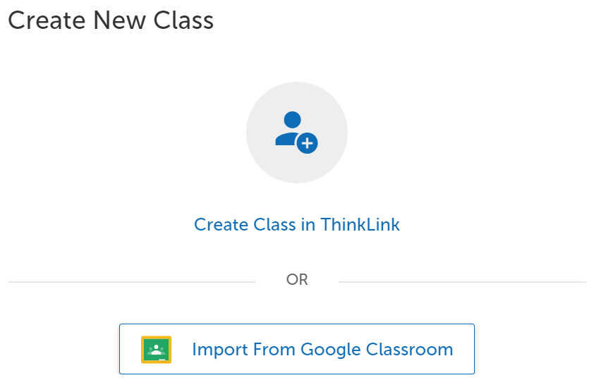 Create and Edit Classes