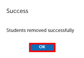 Adding and Removing Students from Classes